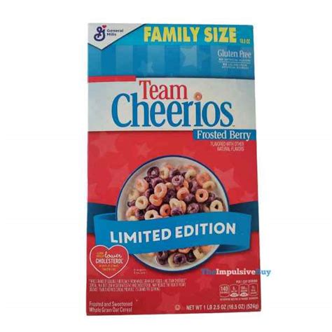Review Limited Edition Team Cheerios Cereal 2021