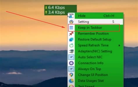 How To Show Internet Speed On Taskbar On Windows Item Level Gaming