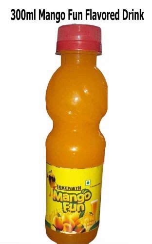 Lokenath Yellow 300ml Mango Fun Flavored Drink Packaging Type Bottle