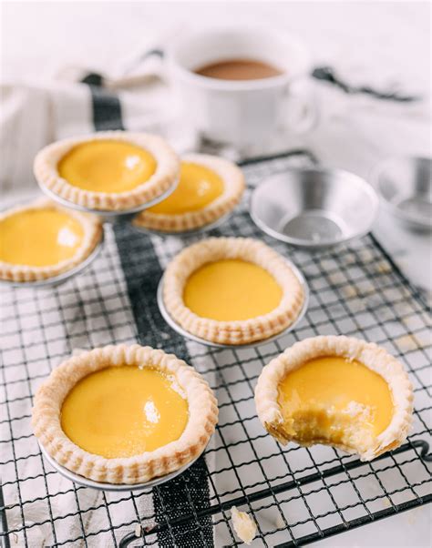 Hong Kong Egg Tarts Chinese Dim Sumpastry The Woks Of Life