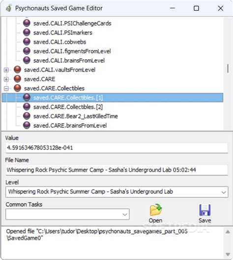 Psychonauts Saved Game Editor Download Softpedia