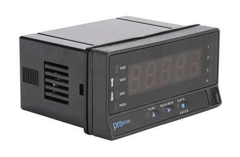 Dpm3 At H Digital Panel Meter 18 Din 5 Digit Tri Color Red Green