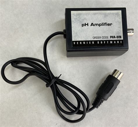 Vernier Pha Din Ph Amplifier Sensor Untested Vernier Pha Din Ph Amplifier Sensor Untested