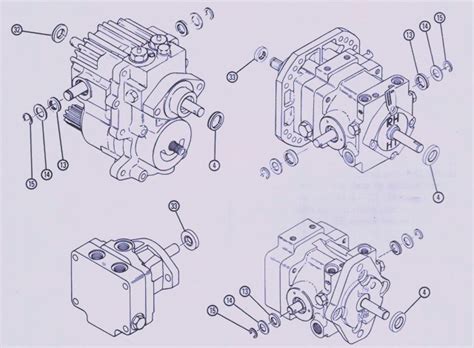 Sundstrand Sauer Danfoss Hydraulic Series 15 Hydrostatic Transmission Service