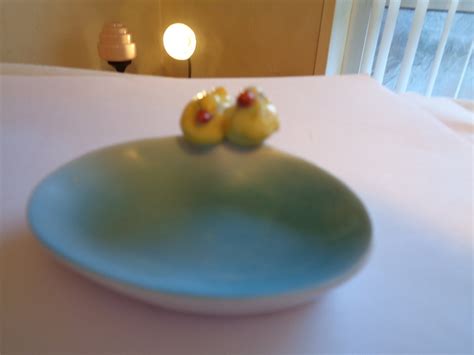 Vintage 1950s Goebel Small Blue Ceramic Duckling Pin Tray Perfect Condition Etsy