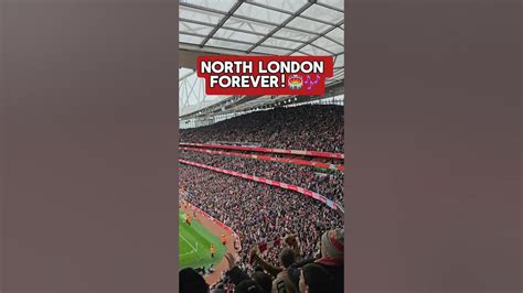 Arsenal Fans Sing North London Forever Ahead Of Palace Game 🎶