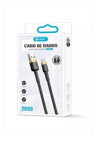 Cabo Carregamento Rápido Sumexr Micro Usb Metros