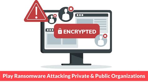 Play Ransomware Attacking Private And Public Organizations