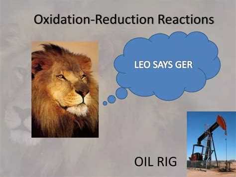 Ppt Oxidation Reduction Reactions Powerpoint Presentation Free Download Id