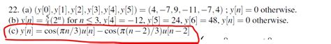 Solved 22 Compute The Convolution Of The Following Pairs Of