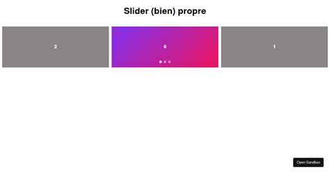 Slider Codesandbox