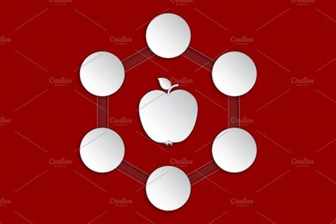 Apple Diagram Creative Market Creative Apple