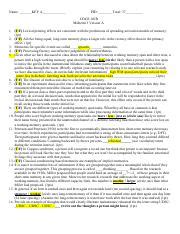 Midterm 3A Pdf Name KEY A PID Total 37 COGS 101B Midterm 3 Version A 1 T F Lexical Priming