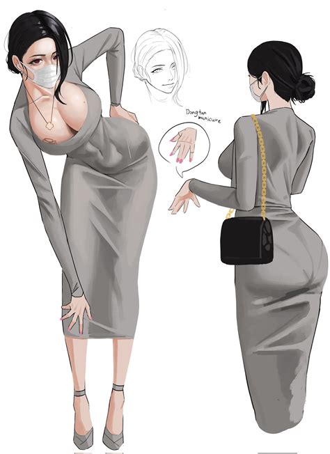 Dongtan Lady Original Drawn By Leejun Asa Lsh Danbooru