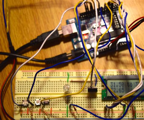 Simple Thermostat Using Arduino 5 Steps Instructables