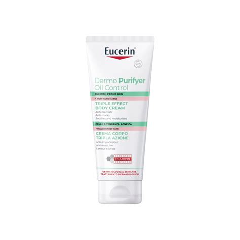 Kjøp Eucerin Dermopurifyer Triple Effect Body Cream 200 Ml