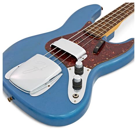 Fender Custom Shop 1960 Journeyman Relic Jazz Bass Lake Placid Blue At Gear4music