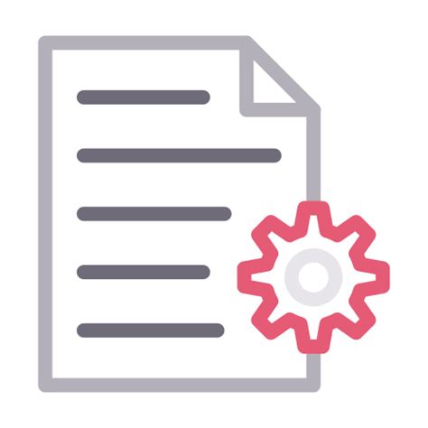 Document File Paper Setting Sheet Icon Download On Iconfinder
