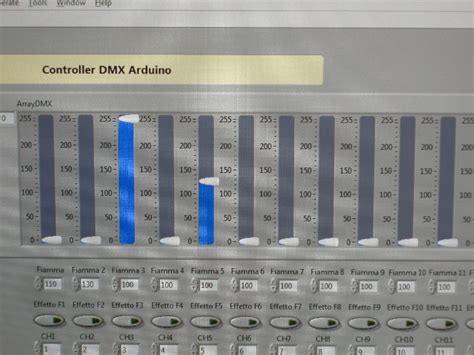 Controller Arduino Dmx Cablaggio Presepevirtuale