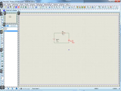 Démarrage Et Interface De Proteus Les Fiches Cpge