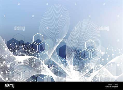 Big Data Visualization Background Modern Futuristic Virtual Abstract Background Science