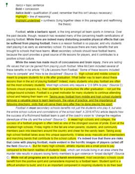 How To Write A Synthesis Essay With Model Prompt And Essay TPT