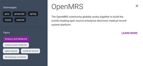 gsoc 2019 openmrs has been accepted as a mentoring organization