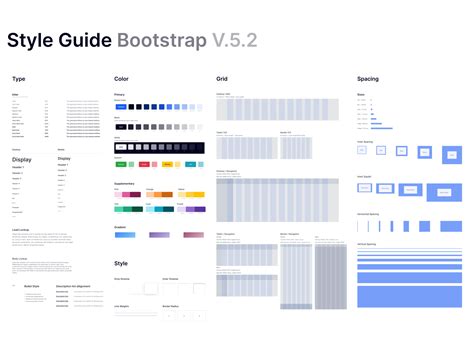 Style Guide ~ Bootstrap V52 By Nat Nud On Dribbble