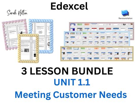 Edexcel A Level Business Theme 1 Unit 1 1 Meeting Customer Needs 5