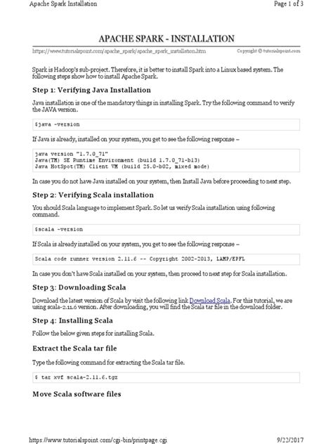 Step 1 Verifying Java Installation Download Scala Pdf Scala Programming Language Java