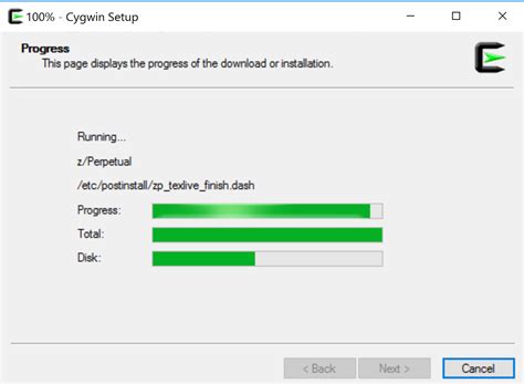 Windows Bashexe 32bit Causes Cygwin Install Package To Stuck