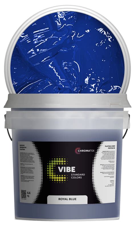 Chromatex Vibe Royal Blue Plastisol Ink