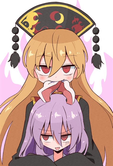 Reisen Udongein Inaba And Junko Touhou Drawn By Kurachi Mizuki Danbooru