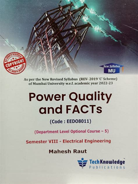 Techknowledge Power Quality And Facts Mu Bookwalas