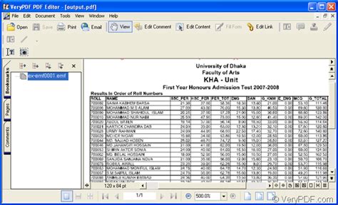 Convert Emf To Searchable Pdf Verypdf Knowledge Base