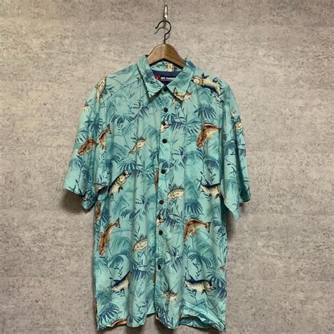 Rock Vintage搖滾古著系列2 動物紋襯衫 短袖 長袖 動物紋 魚 鳥 斑馬 長袖襯衫 圖案 蝦皮購物