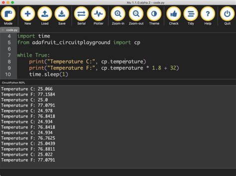 Temperature Circuitpython Made Easy On Circuit Playground Express And Bluefruit Adafruit
