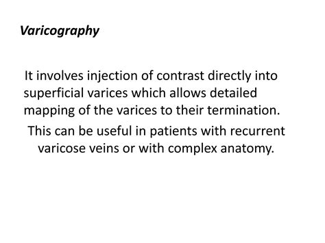 Varicose Vein And Venous Ulcer Prof Ripptx