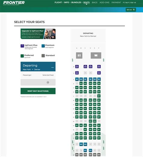 Frontier Tries Upfront Plus Seat Only Eurobiz Model Runway Girlrunway