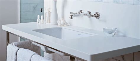 Corian® Glacier White Counter Production Ltd