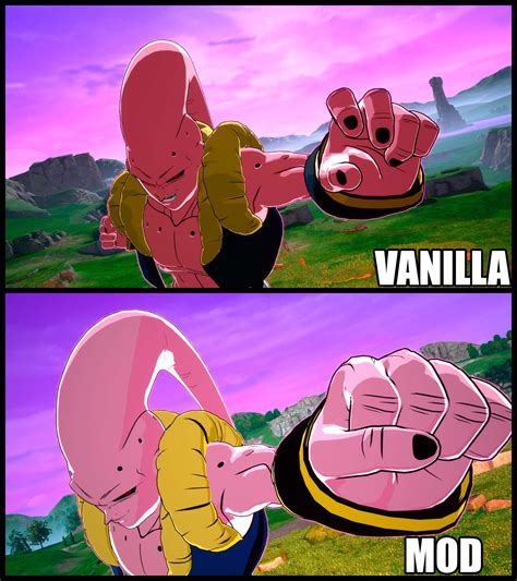 Majin Buu Color Corrected Replacer Mod For Dragon Ball Sparking