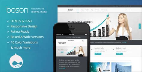 Boson Responsive Multi Purpose Drupal Theme By Ddamir Themeforest