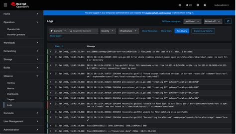 Transitioning To Loki For Logging In Red Hat Openshift Version 6 And Above