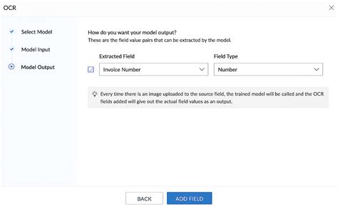Build And Manage Ocr Model Zoho Creator Help