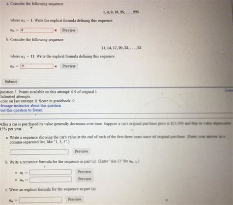 solved consider the following recursive sequence d 9