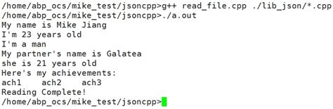 C通过jsoncpp类库读写json文件cjson Cpp Csdn博客