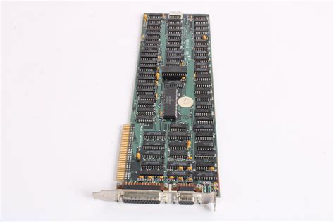 Ibm 1501483 Black And White Parallel 8 Bit Isa Video Card Ntc Tech