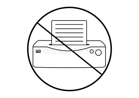 Printer Icon White Background Stock Illustration Illustration Of Color Buttons