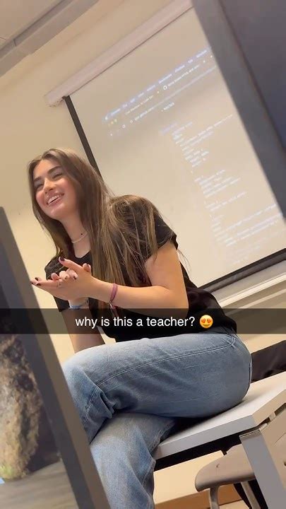 I Found Out The Secret Behind Her Beauty 😍 Professor College Coding Teacher Aitools Youtube