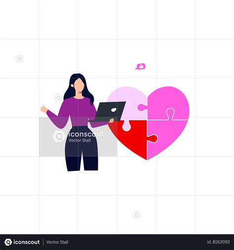 Girl Solved The Riddle Animation Free Download Relationship Animations Iconscout